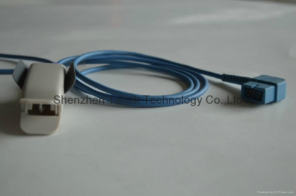 Nonin reusable adult finger clip Spo2 sensor 1.0m , New import TPU raw ...